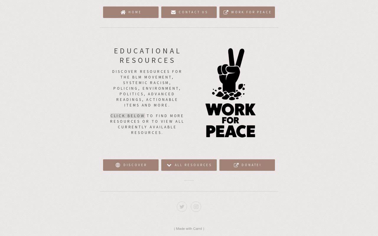 Work For Peace